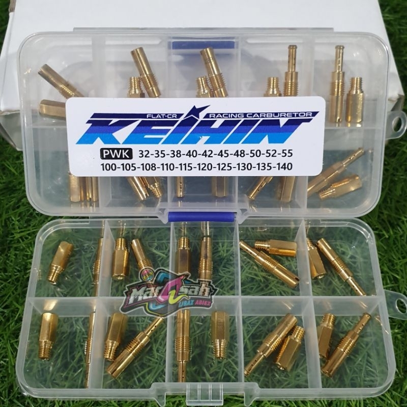 Jual Spuyer Set PWK Keihin Main Jet Pilot Jet PWK Set Keihin Spuyer set PWK | Shopee Indonesia