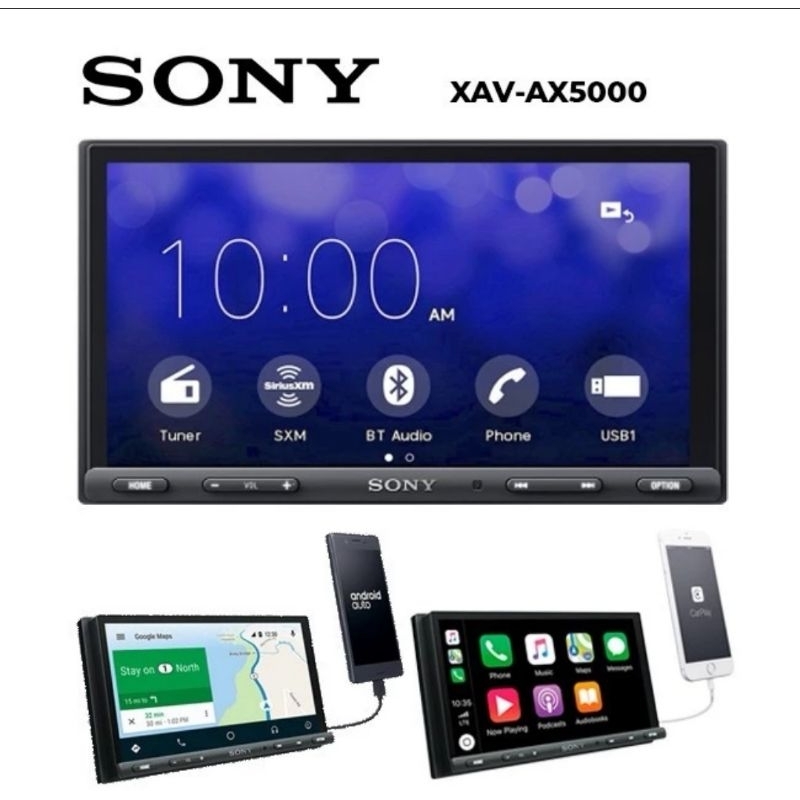 Jual Tv doubledin Sony XAV-AX5000 HEAD UNIT apple car play & android ...
