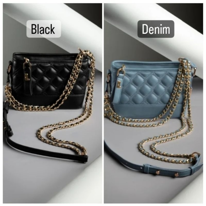 Jual Ryu bag DENIM & BLACK by local id | Shopee Indonesia