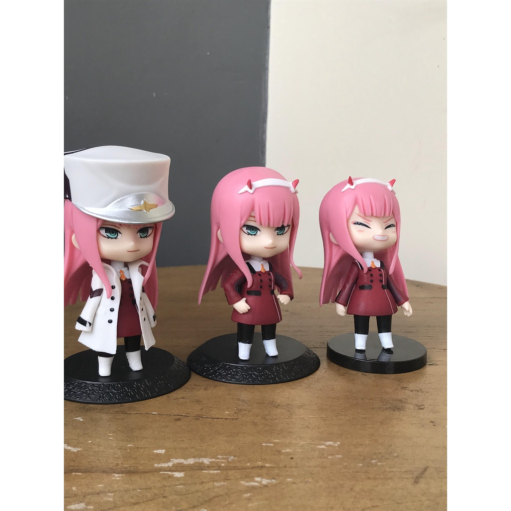 Jual Action Figure Zero Two Chibi Smile Koleksi Figure Anime Lucu ...