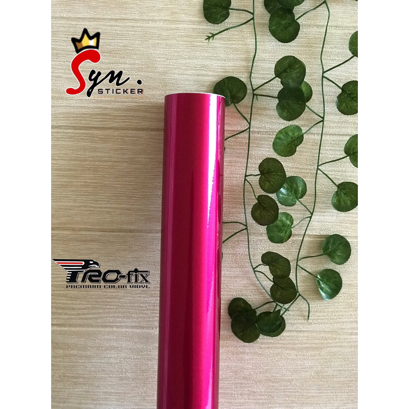 Jual Skotlet pink metalik candy glossy profix premium color vinyl (P ...