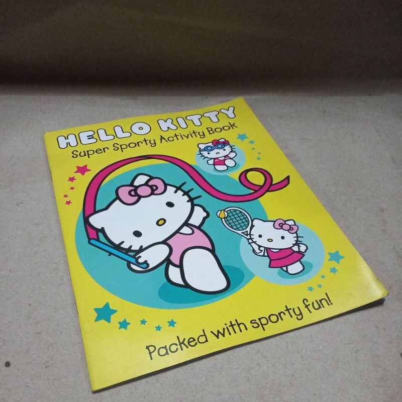 Jual Buku Anak Impor - Hello Kitty Super Sporty Activity Book (Packed With Sporty Fun!) | Shopee ...