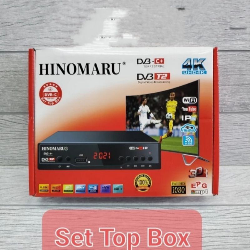 Jual STB Hinomaru DVB T2 HD Digital / Set Top Box Hinomaru | Shopee Indonesia