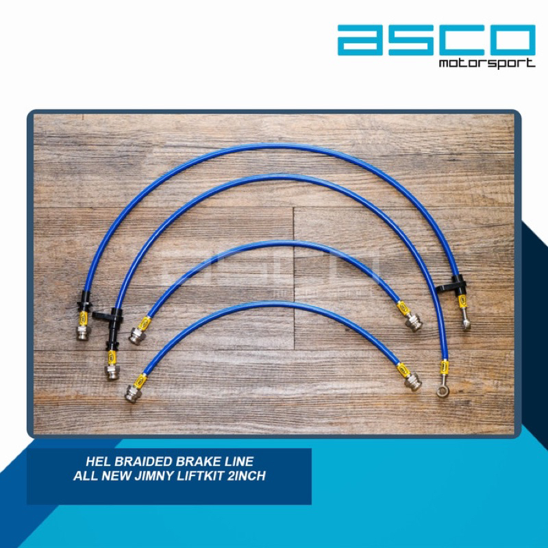 Jual Hel Braided Brake Line All New Jimny Liftkit 2inch | Shopee Indonesia