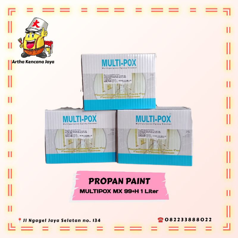 Jual MULTIPOX MX-99 PROPAN+Hardener 1 Liter | Shopee Indonesia
