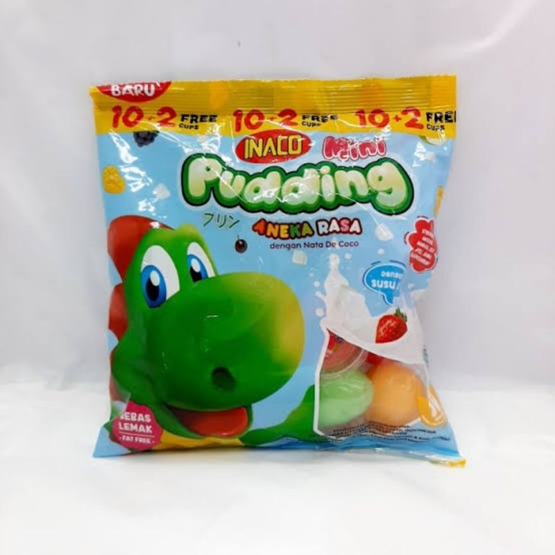 Jual Inaco Mini Pudding Aneka Rasa dengan Nata De Coco Isi 10+2 ...
