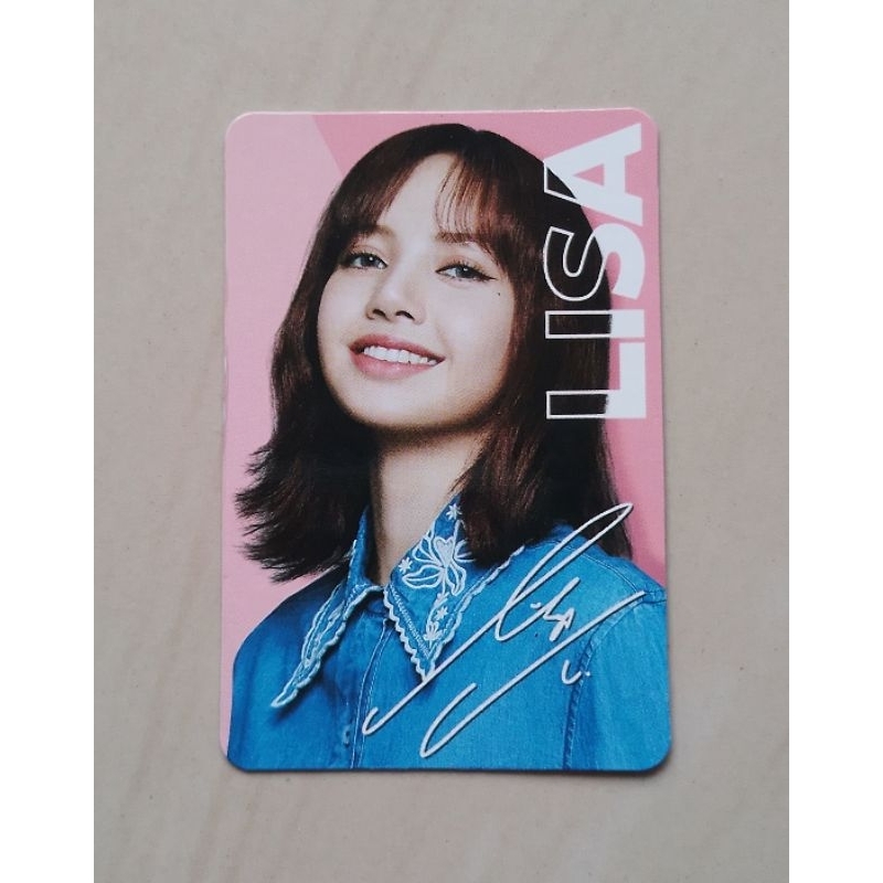 Jual Photocard OREO x BLACKPINK Lisa (OFFICIAL) | Shopee Indonesia
