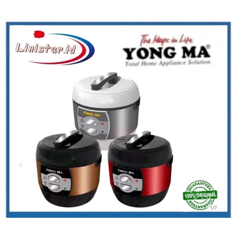 Jual YONGMA MAGIC COM SMC- 7033/ RICE COOKER YONGMA 2 LTR (100% ORI ...