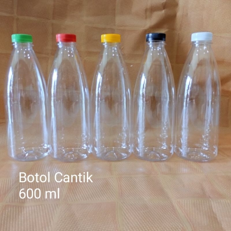Jual Botol CANTIK 600 ml/Botol plastik/Botol serbaguna | Shopee Indonesia