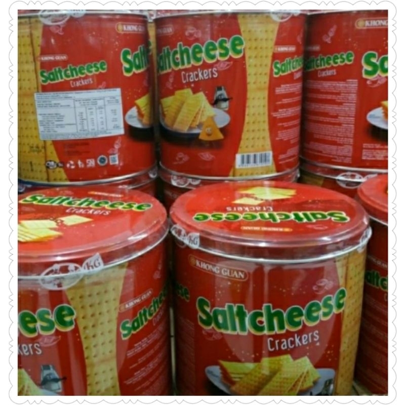 Jual Khong Guan Saltcheese 336gr Kaleng | Shopee Indonesia