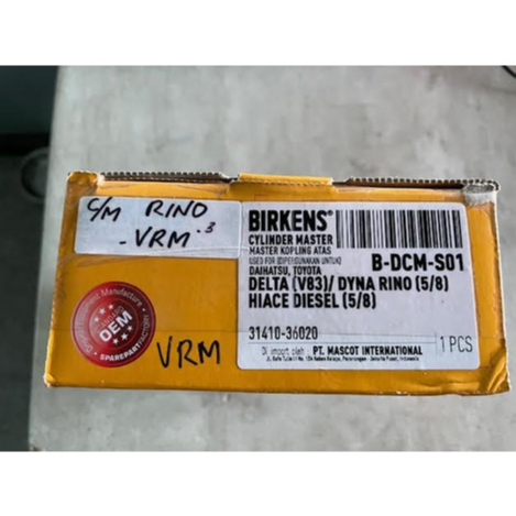 Jual MASTER KOPLING ATAS HIACE DELTA DYNA RINO 14B DELTA V 83 BIRKENS ...