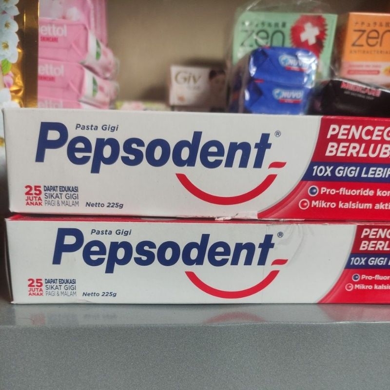 Jual PEPSODENT BESAR 225 gr ( Isi 2 ) | Shopee Indonesia