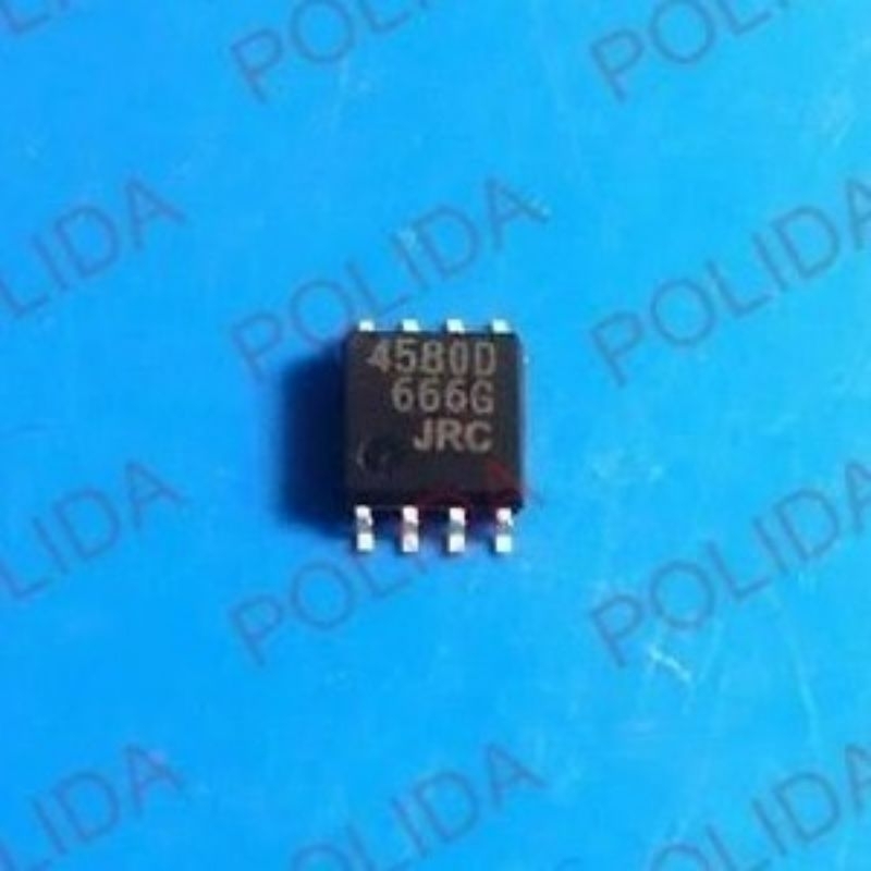 Jual 4580D 4580 JRC IC SMD NJM4580D NJM4580 Audio Dual Op-Amp MSop-8 ...