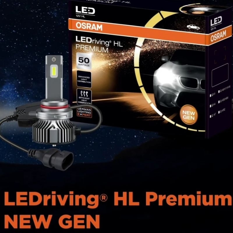 Jual Lampu Mobil LED OSRAM LEDriving HL PREMIUM HIR2 New Gen 50w | Shopee Indonesia