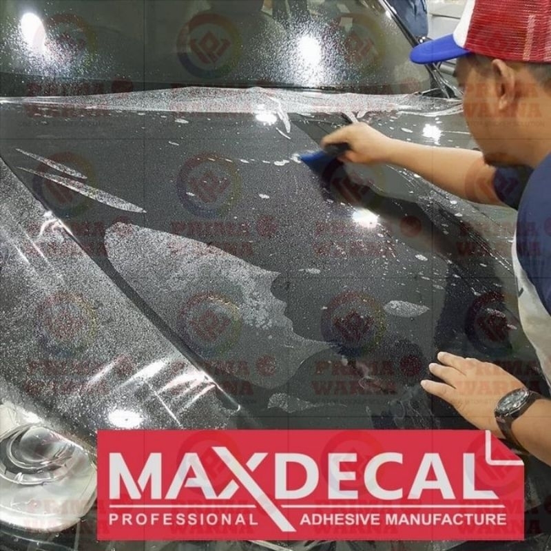 Jual MAXDECAL VPF100 VINYL PROTECTION FILM LAMINASI SUPER GLOSSY ...