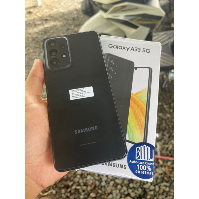 Jual SAMSUNG A33 5G RAM 8/256 (SECOND) | Shopee Indonesia