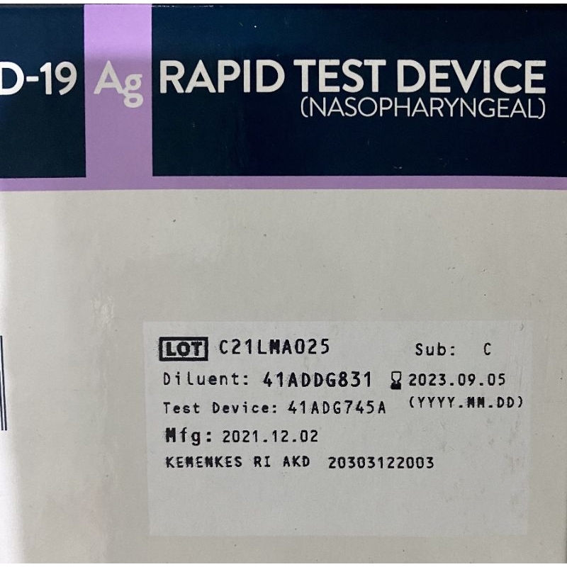Jual Abbott Naso Antigen Test | Shopee Indonesia