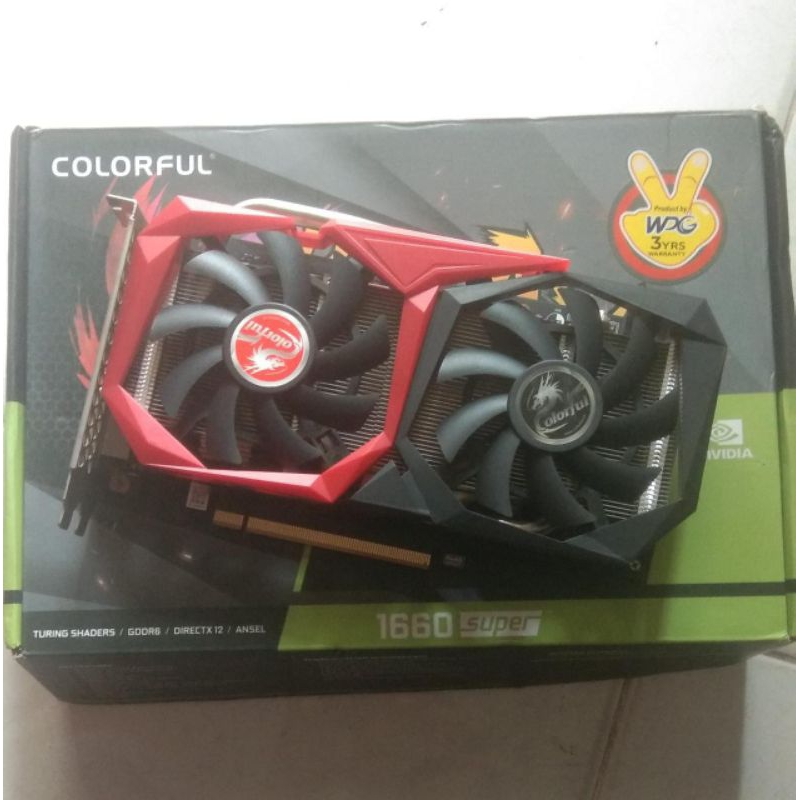 Jual Colorful GTX 1660super garansi on SD 1 2024 wpg | Shopee Indonesia