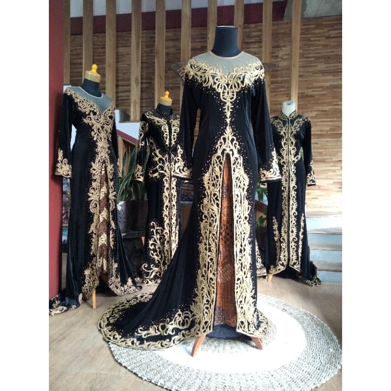 Jual Kebaya pengantin adat Jawa / kebaya bludru / Bludru Sabrina ...