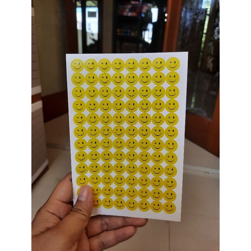 Jual STIKER REWARDS SMILE / STIKER SMILEY / STICKER SMILEY / STIKER ...