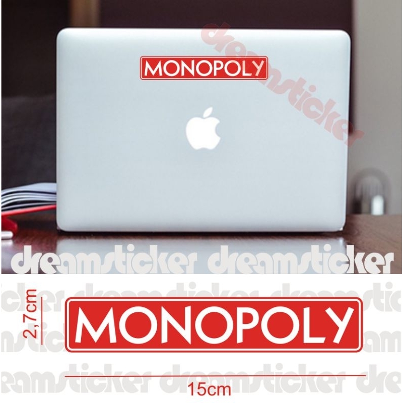 Jual Stiker Monopoly Sticker Laptop MacBook Decal | Shopee Indonesia