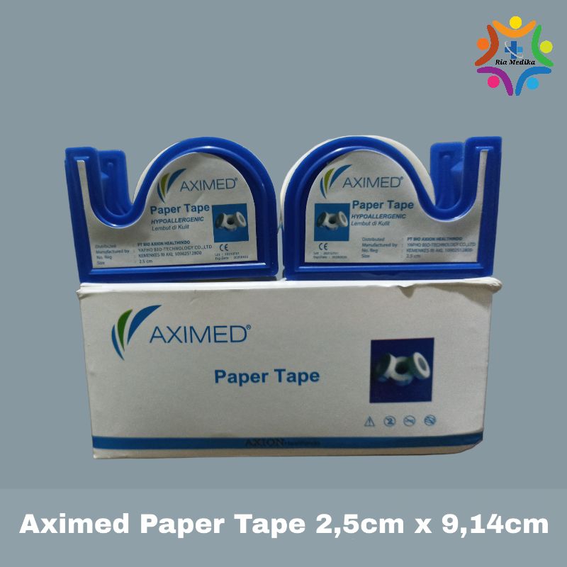 Jual Paper Tape Aximed Plester Tape Aximed Micropore | Shopee Indonesia