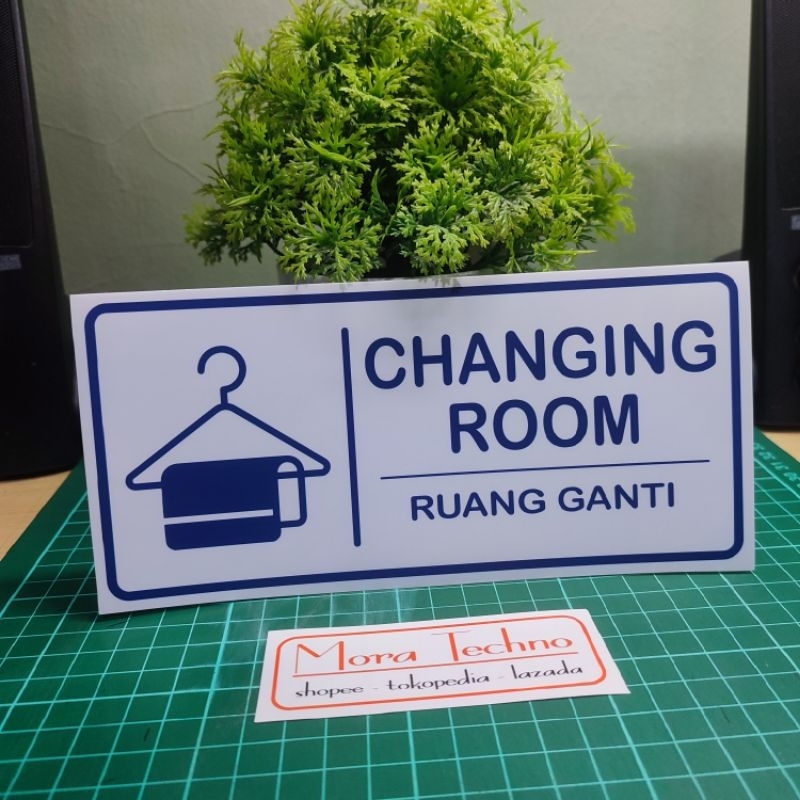 Jual STIKER RUANG GANTI STIKER KAMAR PAS Sticker Ruang Ganti Baju ...