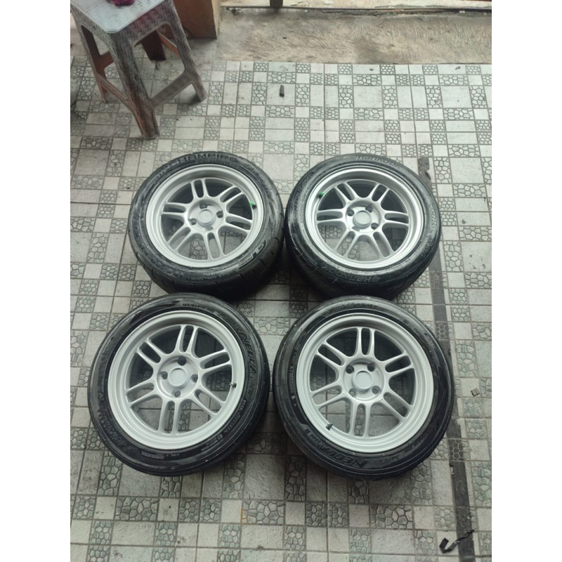 Jual Velg Enkei Rpf1 RPF 01 r15 4x100 ban ADVAN NEOVA | Shopee Indonesia