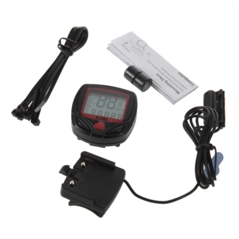 Jual SPEEDOMETER SUNDING SPEEDO METER SEPEDA 14 FUNGSI LCD DISPLAY ...