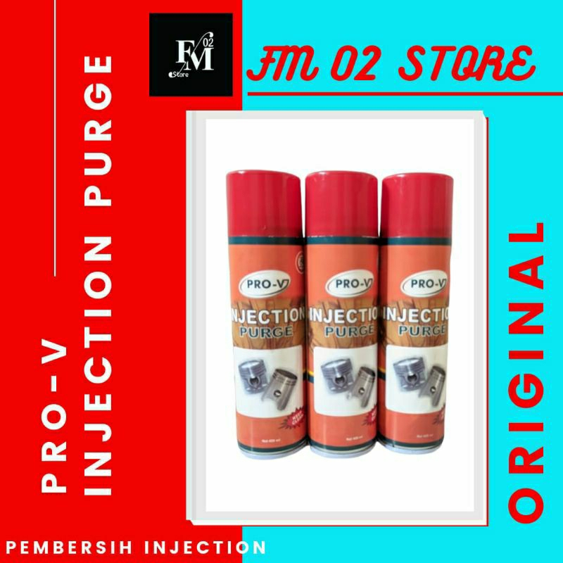 Jual Pro-V Injector Purge Injector Cleaner 400ML | Shopee Indonesia