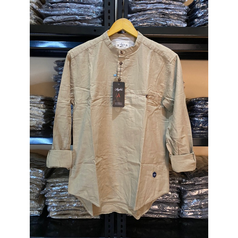 Jual BEST SELLER baju muslim kemko kemeja semi koko pria dewasa lengan ...