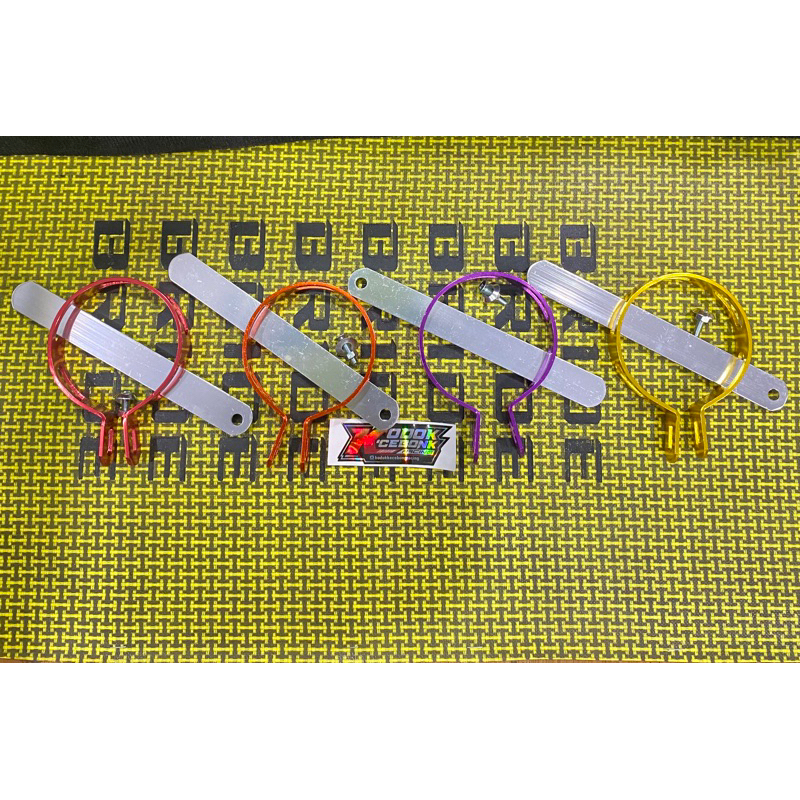 Jual Bracket Knalpot Universal Alumunium Anodize 3,5 Inch By Der Racing ...