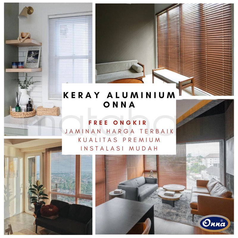 Jual Keray Aluminium Onna | Shopee Indonesia