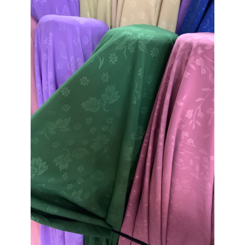 Jual Kain Bahan EMBOS WOOLPEACH / WOLFIS EMBOS (Harga 1/2m) | Shopee ...