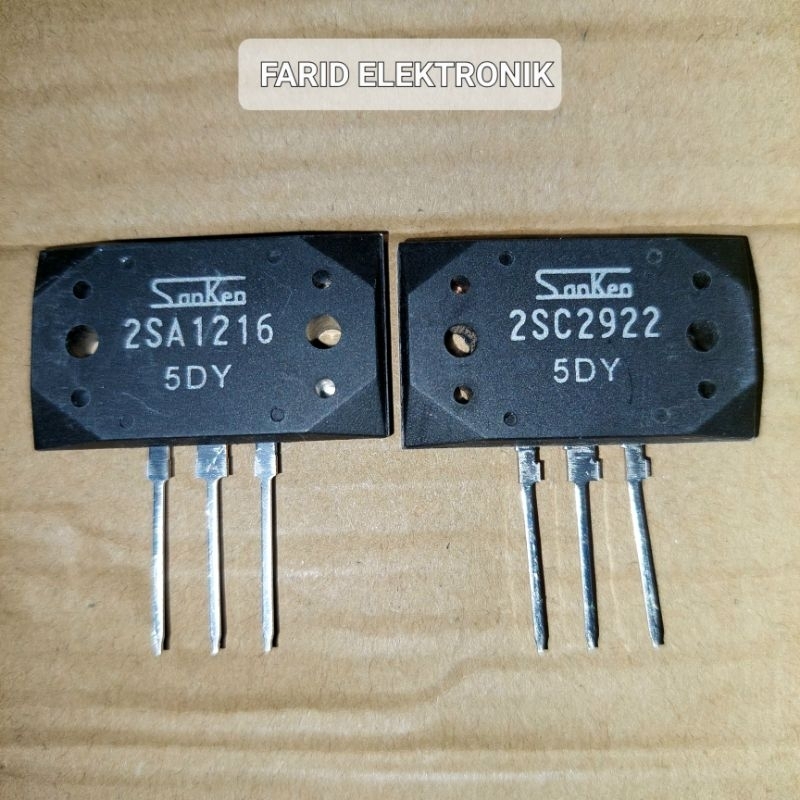 Jual Transistor Sanken 2SA1216 / 2SC2922 5DY RRT TEMBAGA | Shopee Indonesia