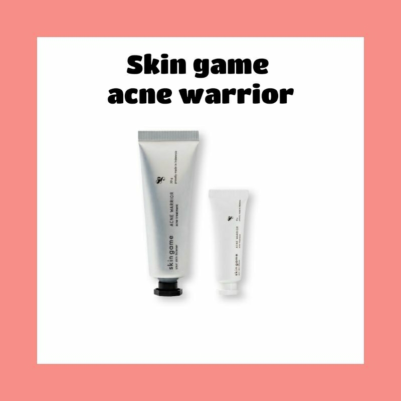Jual Skin Game Acne Warrior 10 gram 30 gram New Bukan Preloved | Shopee ...