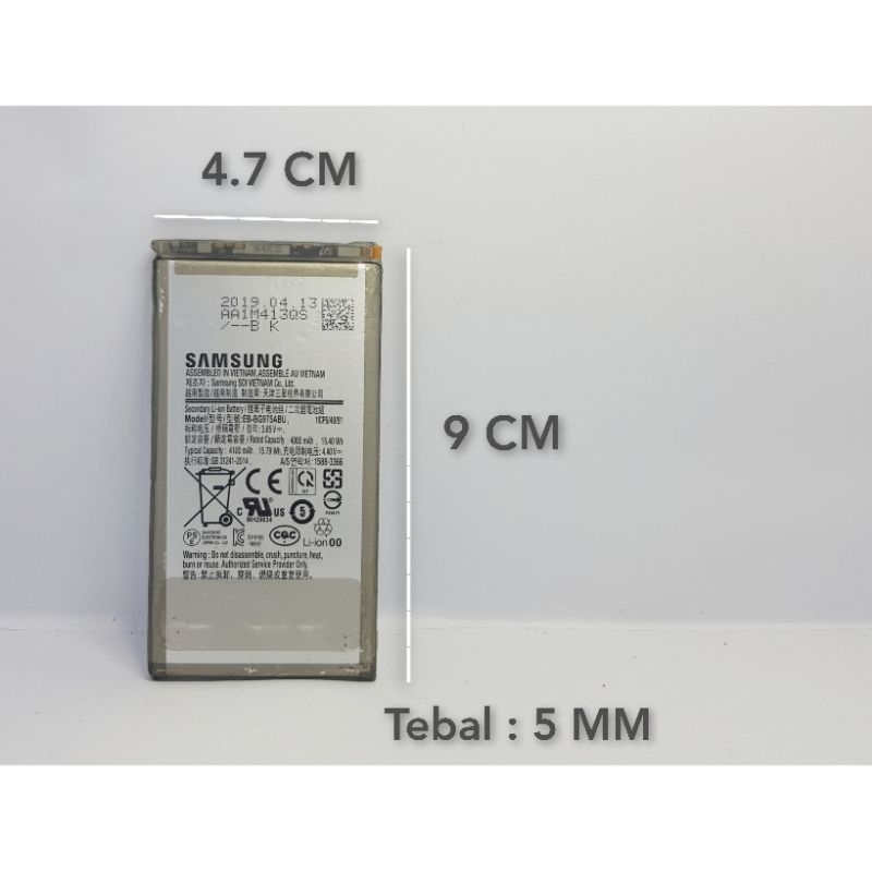 Jual Baterai polymer 4100 Mah Original Samsung | Shopee Indonesia