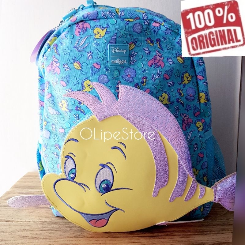 Jual SMIGGLE - Bag Backpack Junior Hoodie Disney Princess Tas Sekolah ...