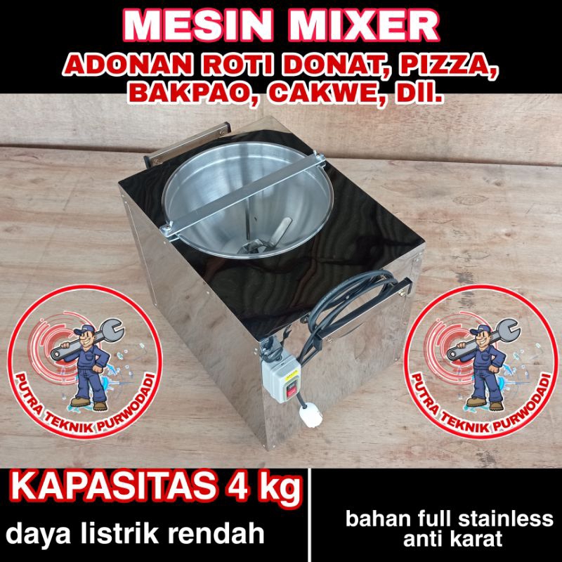 Jual MIXER ADONAN ROTI DONAT, ADONAN PIZZA BAKPAO CAKWE , MIXER LISTRIK ...