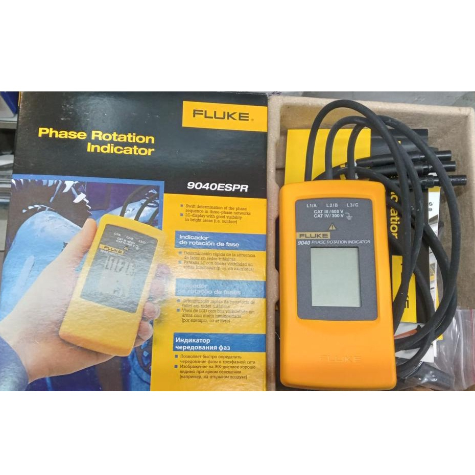 Jual Fluke 9040 Phase Rotation Indicator | Shopee Indonesia