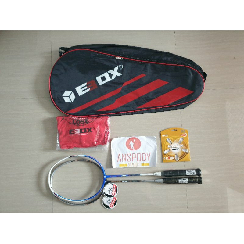 Jual RAKET BADMINTON EBOX POWER 6000 / 7000 | Shopee Indonesia