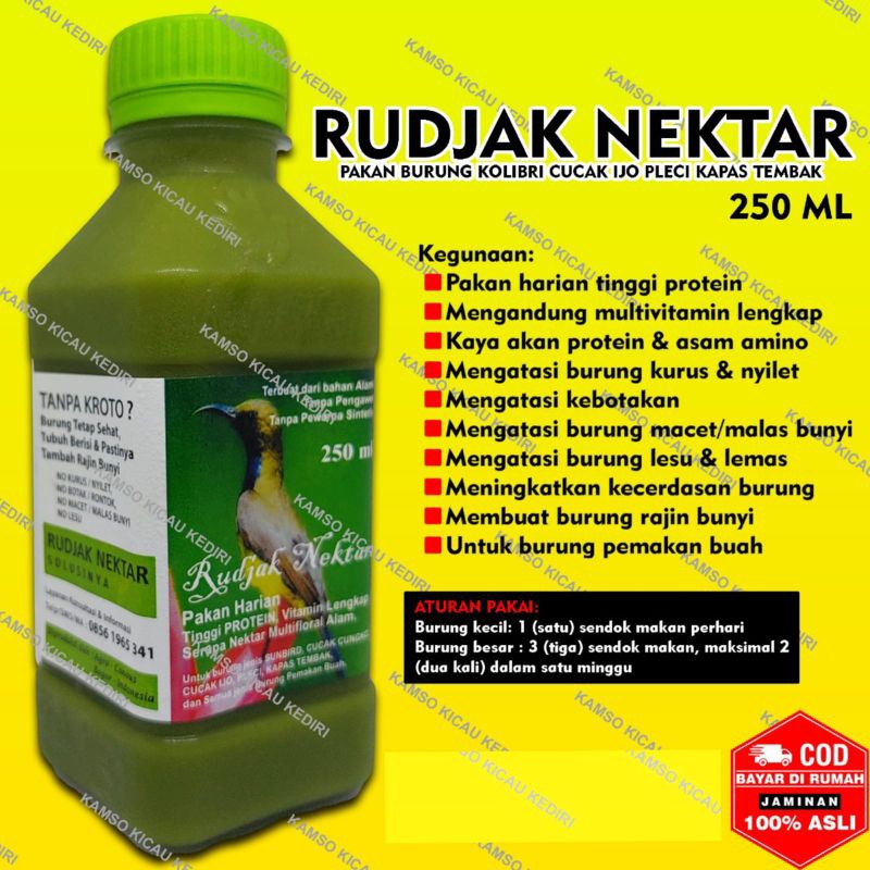 Jual RUJAK NEKTAR + RUJAK NEKTAR BESAR + NEKTAR SOGON KONIN + NEKTAR ...