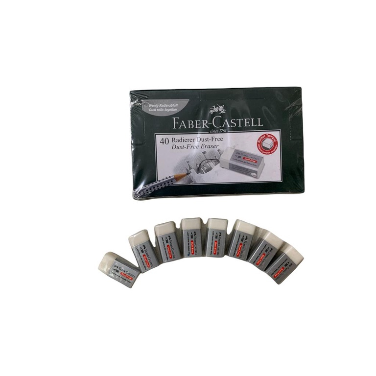 Jual PENGHAPUS ATAU eraser fabel caster hitam DAN PUTIH | Shopee Indonesia