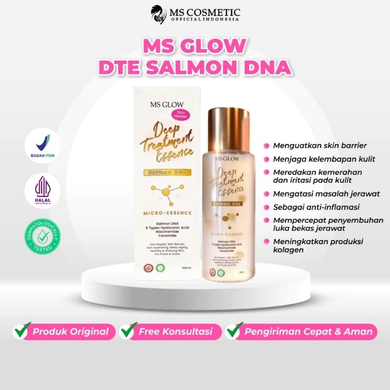 Jual Essence Salmon DNA Ms Glow Original 100%( Exp. 2026) | Shopee ...