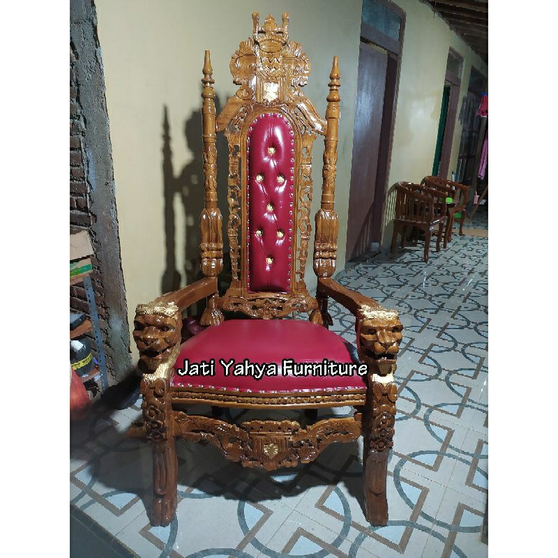 Jual Kursi raja jati kursi dakwah jati | Shopee Indonesia