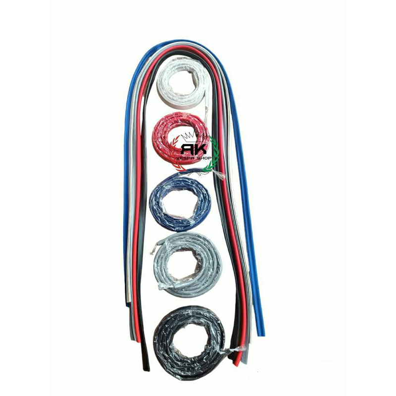 Jual karet lis sayap vespa.karet sayap depan vespa.karet layar depan ...