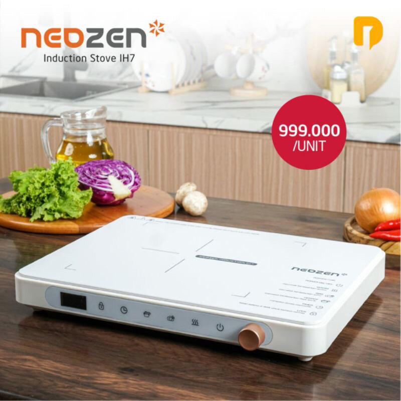 Jual Neozen Kompor Induksi Listrik Induction Stove IH7 Minimalis White ...