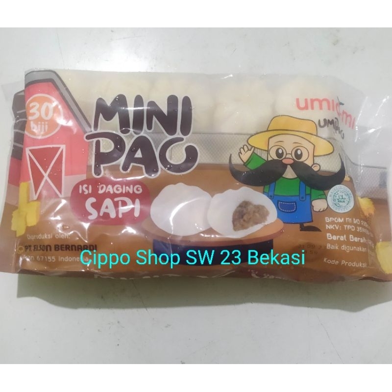 Jual MiniPao Umiami isi daging sapi 30 pcs | Shopee Indonesia