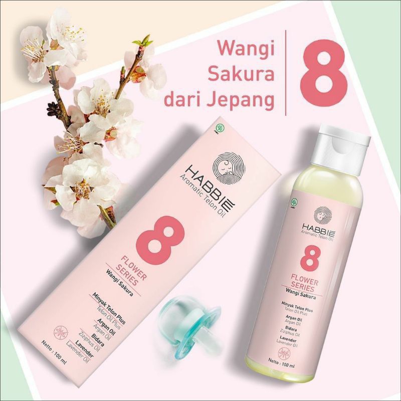 Jual Habbie Aromatic Telon Oil Flower Series & Tea Series - Minyak ...