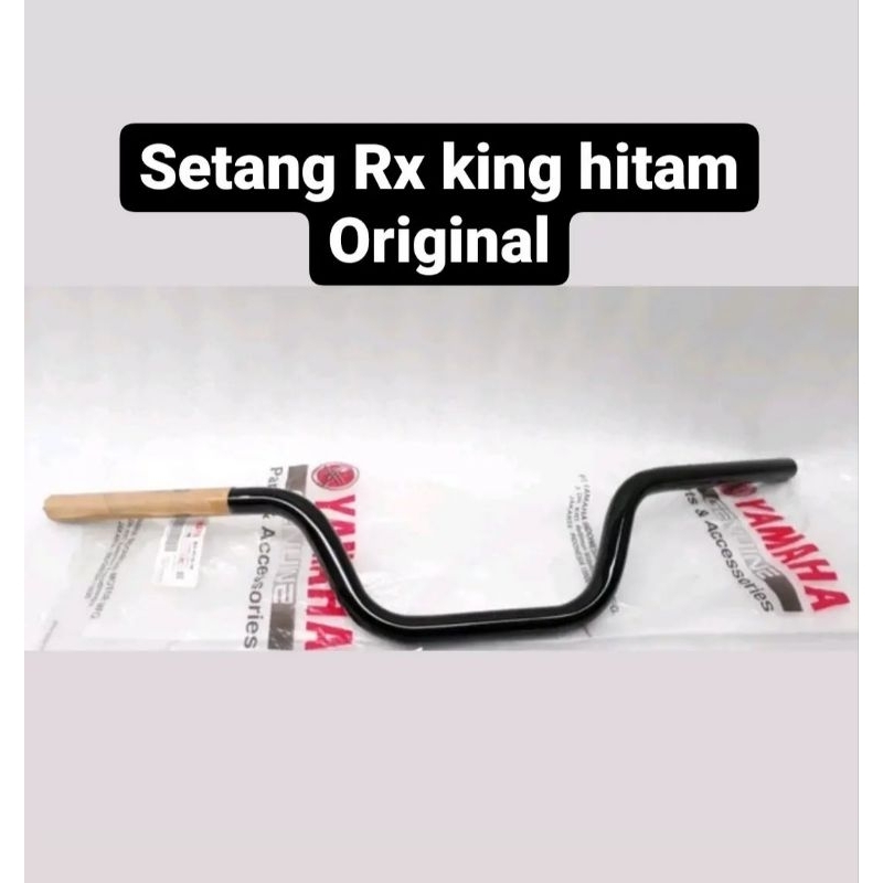 Jual setang/stang stir rx king old warna hitam asli/original | Shopee ...